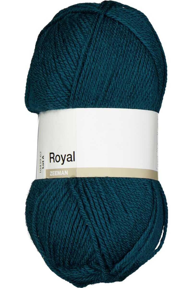 Acheter Royal Fil à tricoter Bleu pétrole ? Bon et bon marché | Zeeman ...