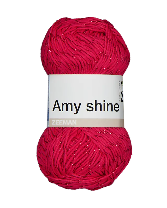 Amy shine Haakgaren Rood kopen? Goed en goedkoop | Zeeman | Zeeman