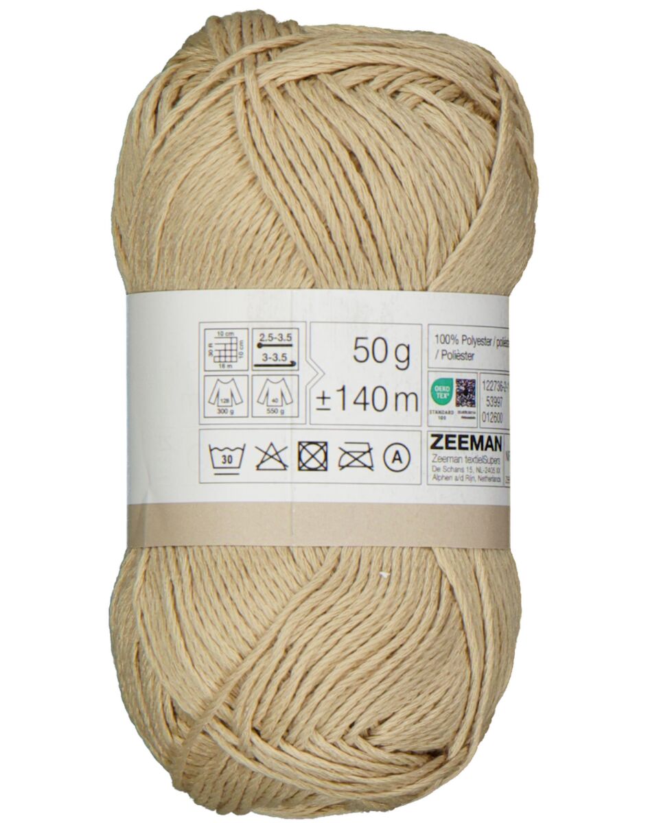 Amy Fil à crocheter - Beige | Zeeman
