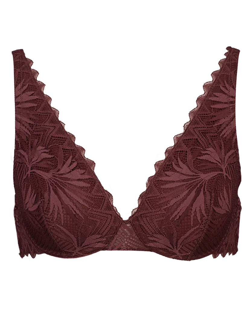 Dames BH plunge Unpadded A_C Donkerbruin kopen? Goed en goedkoop ...