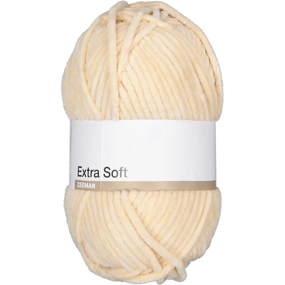 Extra soft Fil à tricoter - Beige | Zeeman