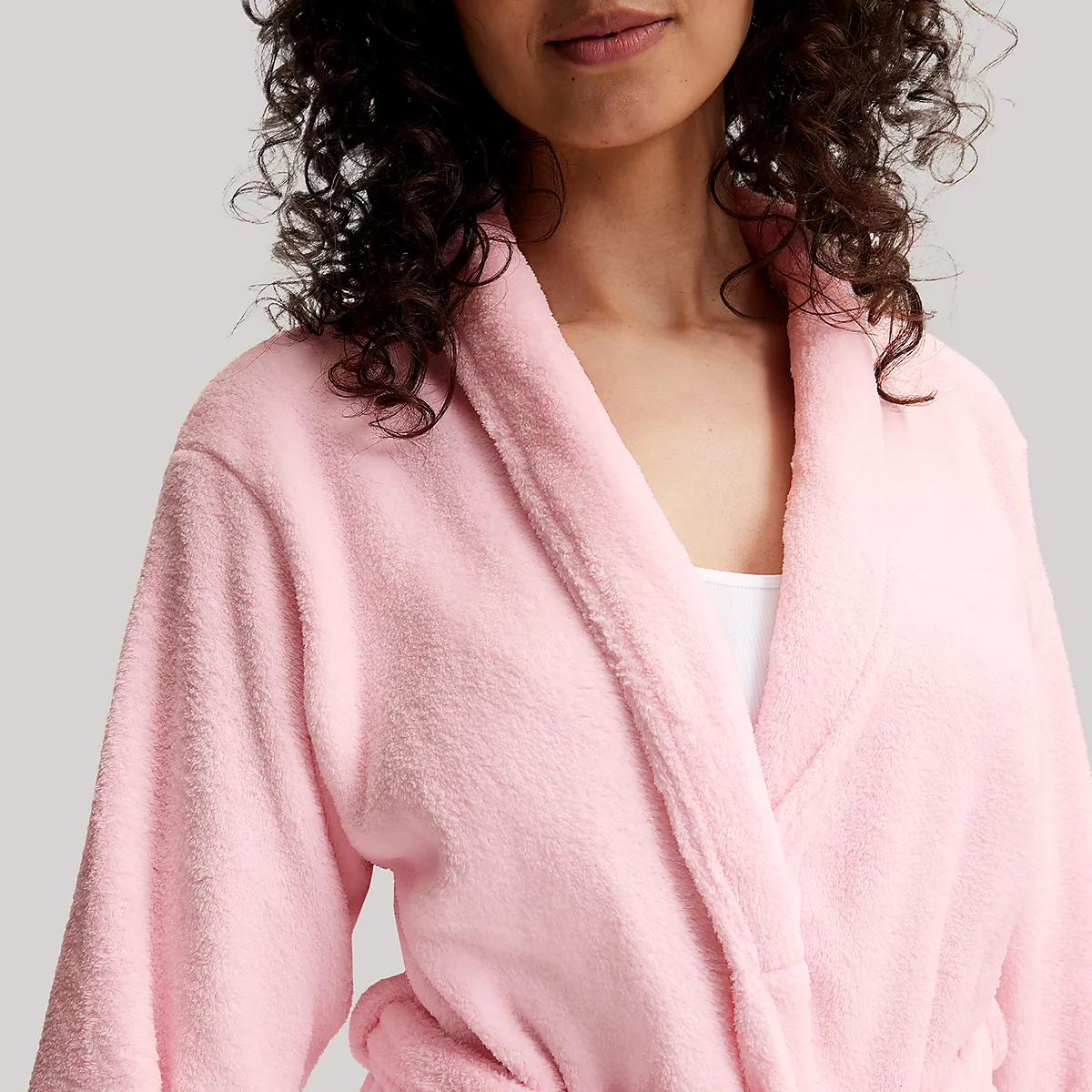 Dames badjas Lichtroze kopen? Goed en goedkoop | Zeeman | Zeeman