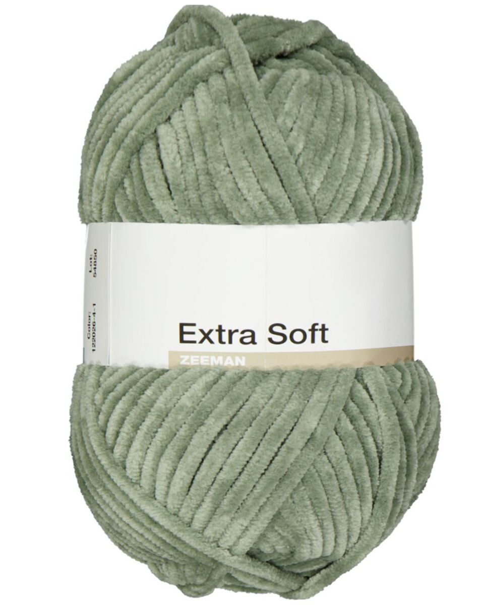 Extra soft Fil à tricoter - Vert | Zeeman