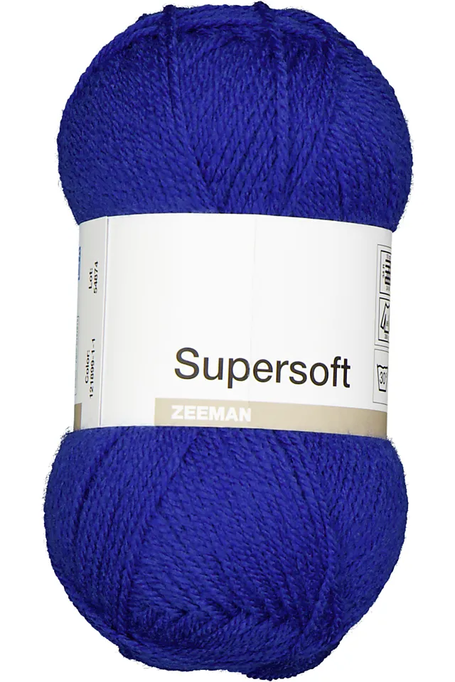 Supersoft Fios para tricô - Azul | Zeeman
