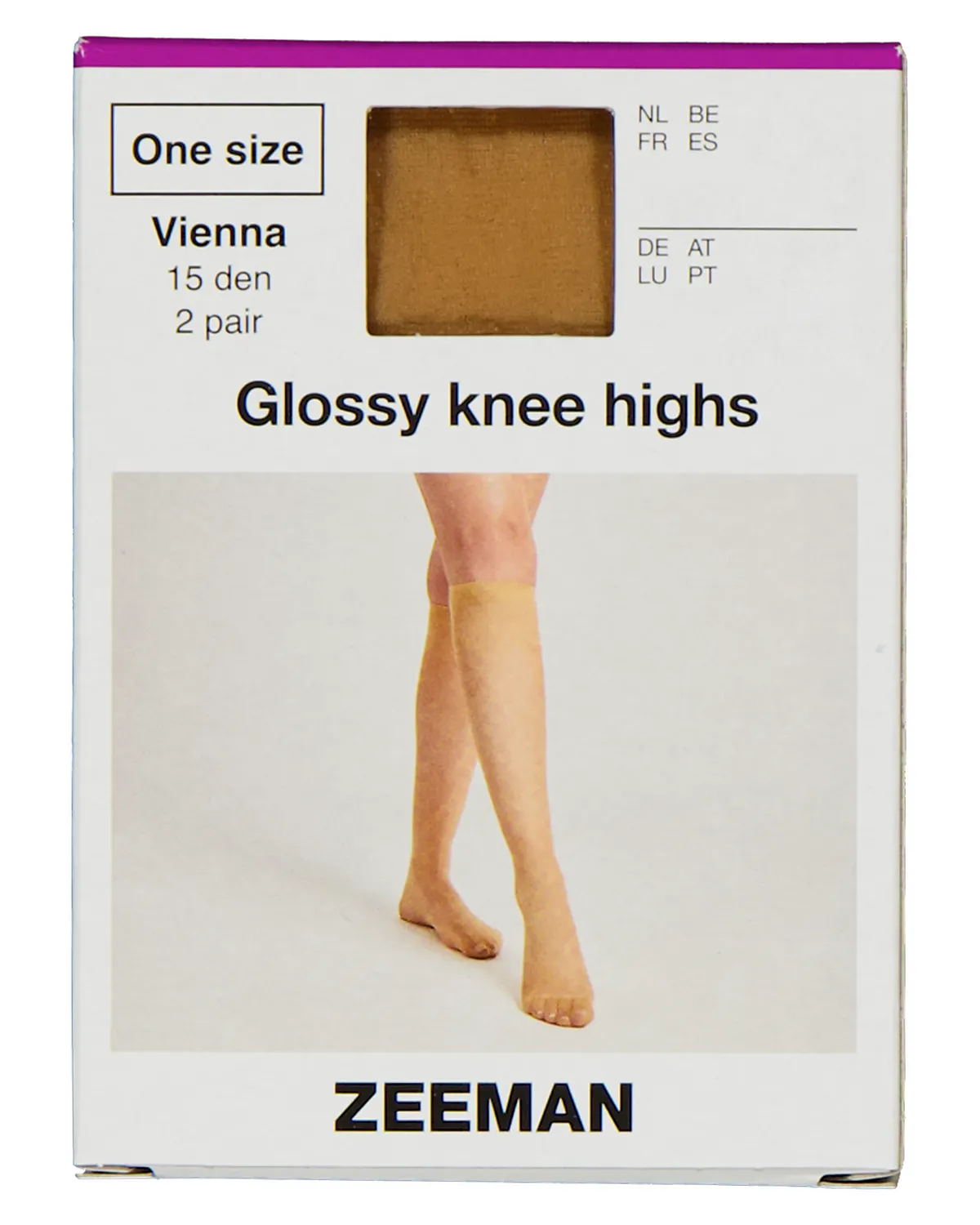 Glossy Calcetines hasta la rodilla - Vienna | Zeeman