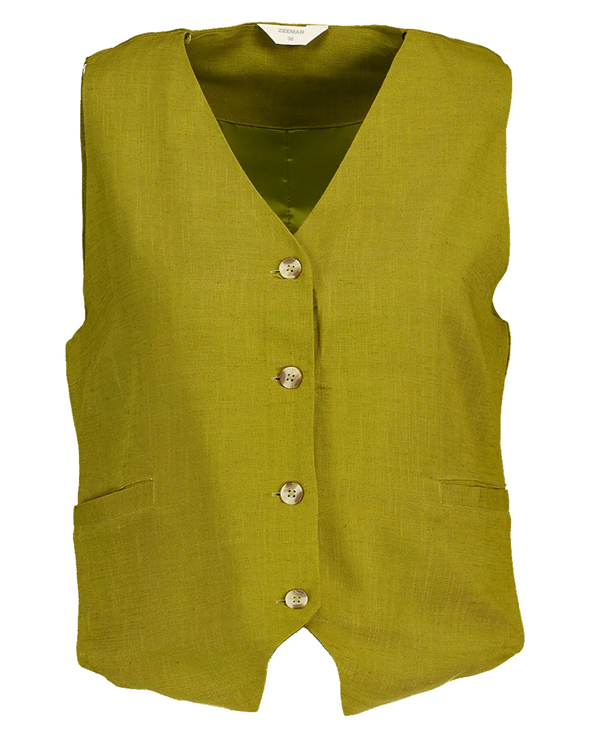Gilet de costume - Vert | Zeeman