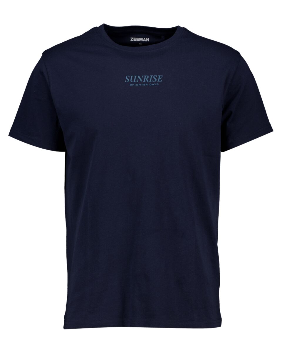 T-shirt - Blauw | Zeeman
