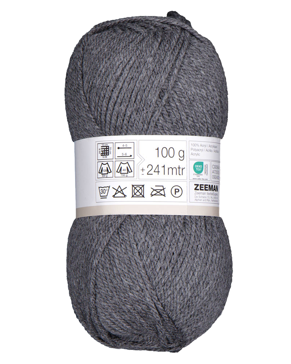 Royal Fil à tricoter - Gris | Zeeman