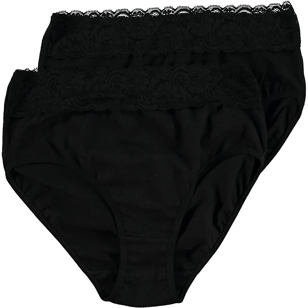 Jane Dames slip Stretch 2-Pack Zwart kopen? Goed en goedkoop | Zeeman ...