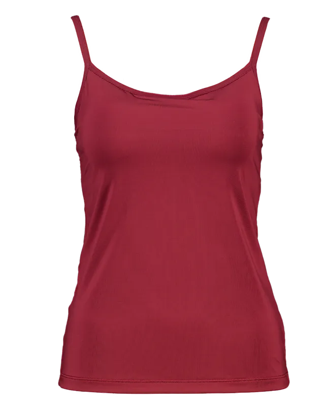 Singlet met cup - Rood | Zeeman