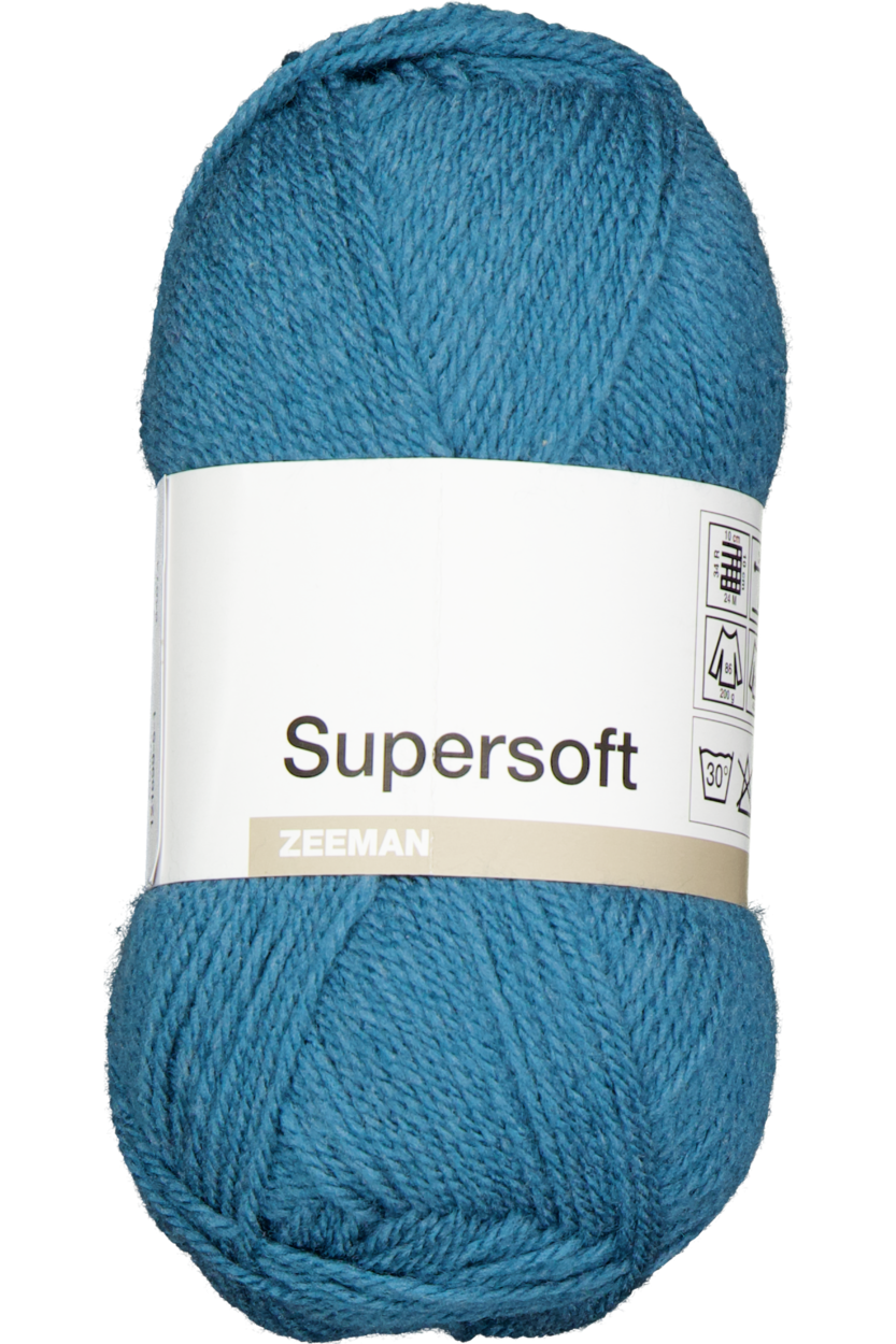 Supersoft Fios para tricô - Azul | Zeeman