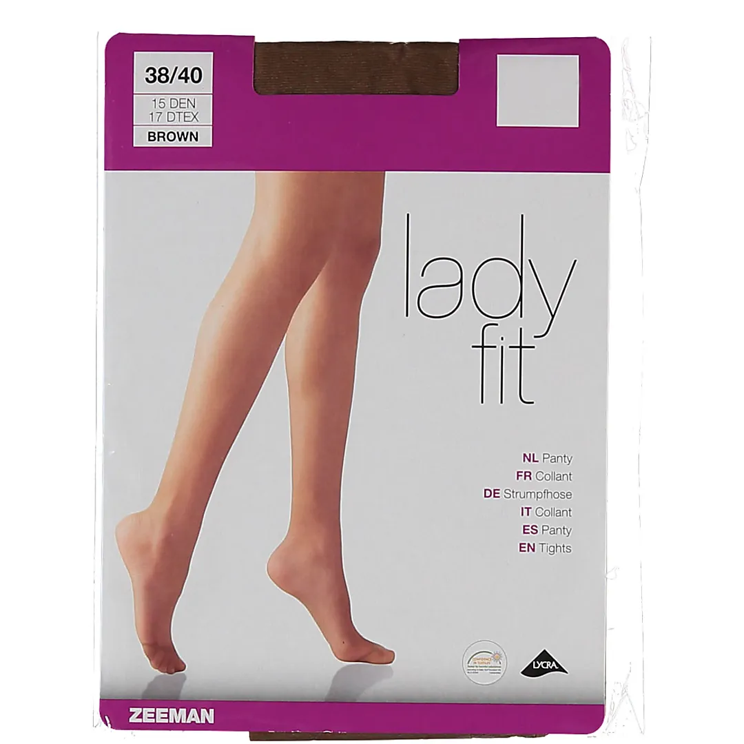 Lady fit Collant - Marron | Zeeman