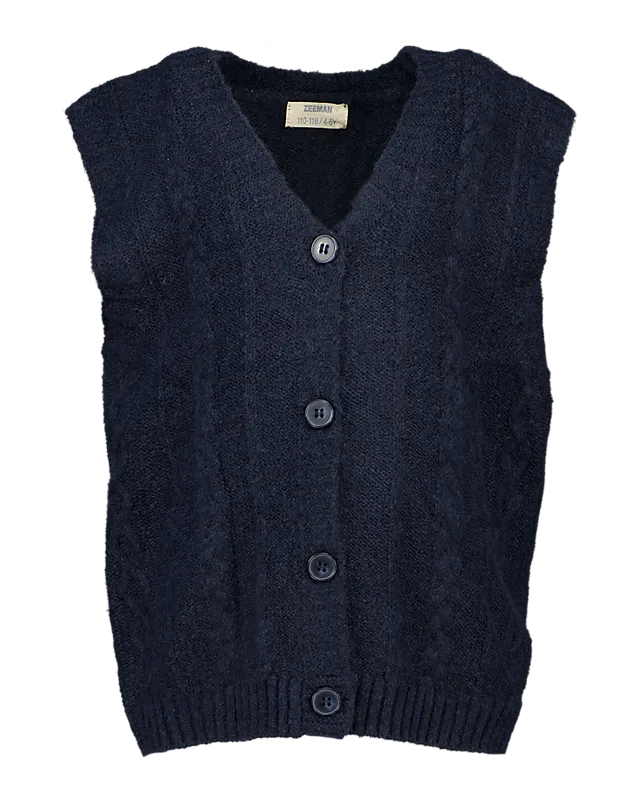 Veste/gilet - Bleu | Zeeman