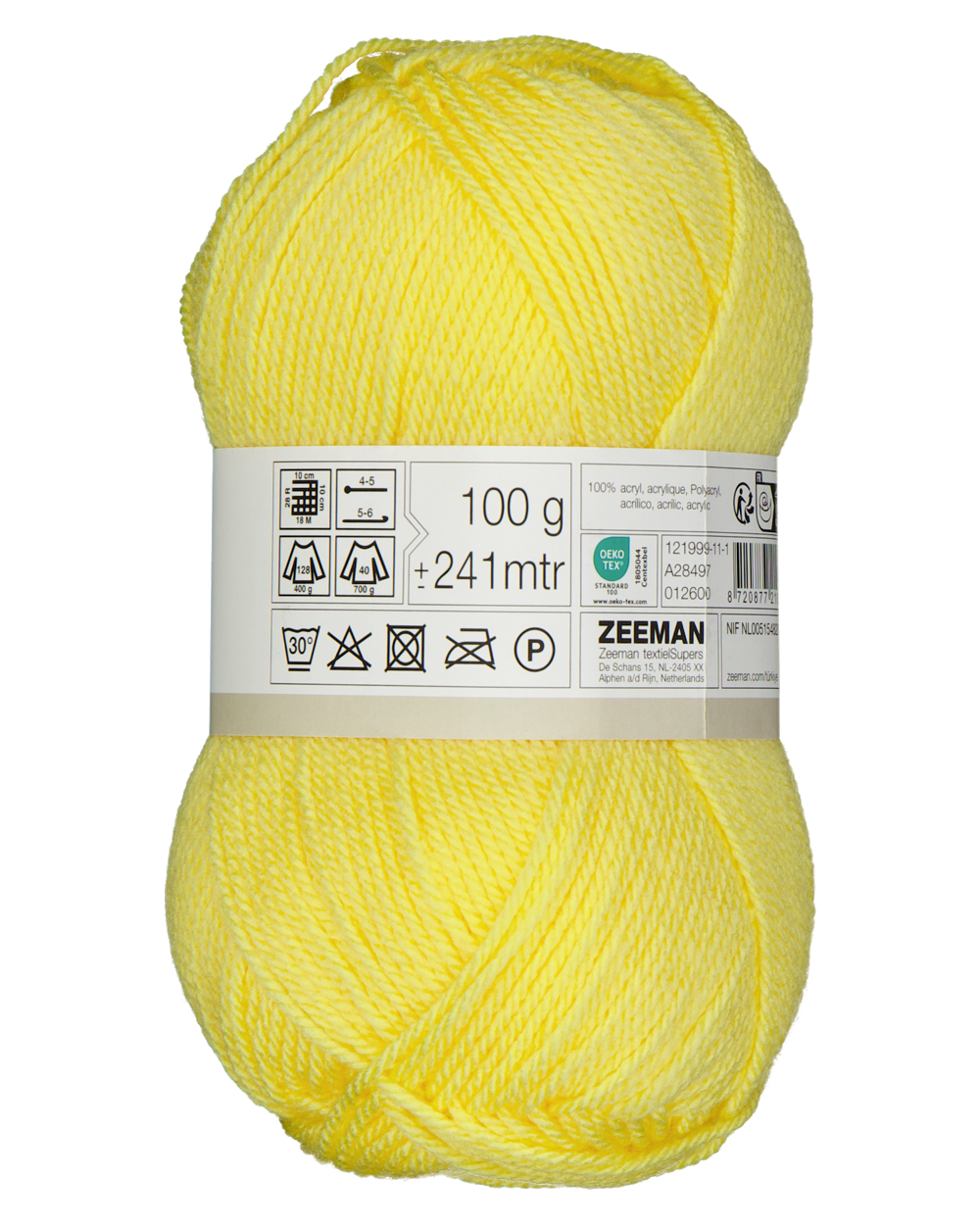 Royal Fil à tricoter - Jaune | Zeeman