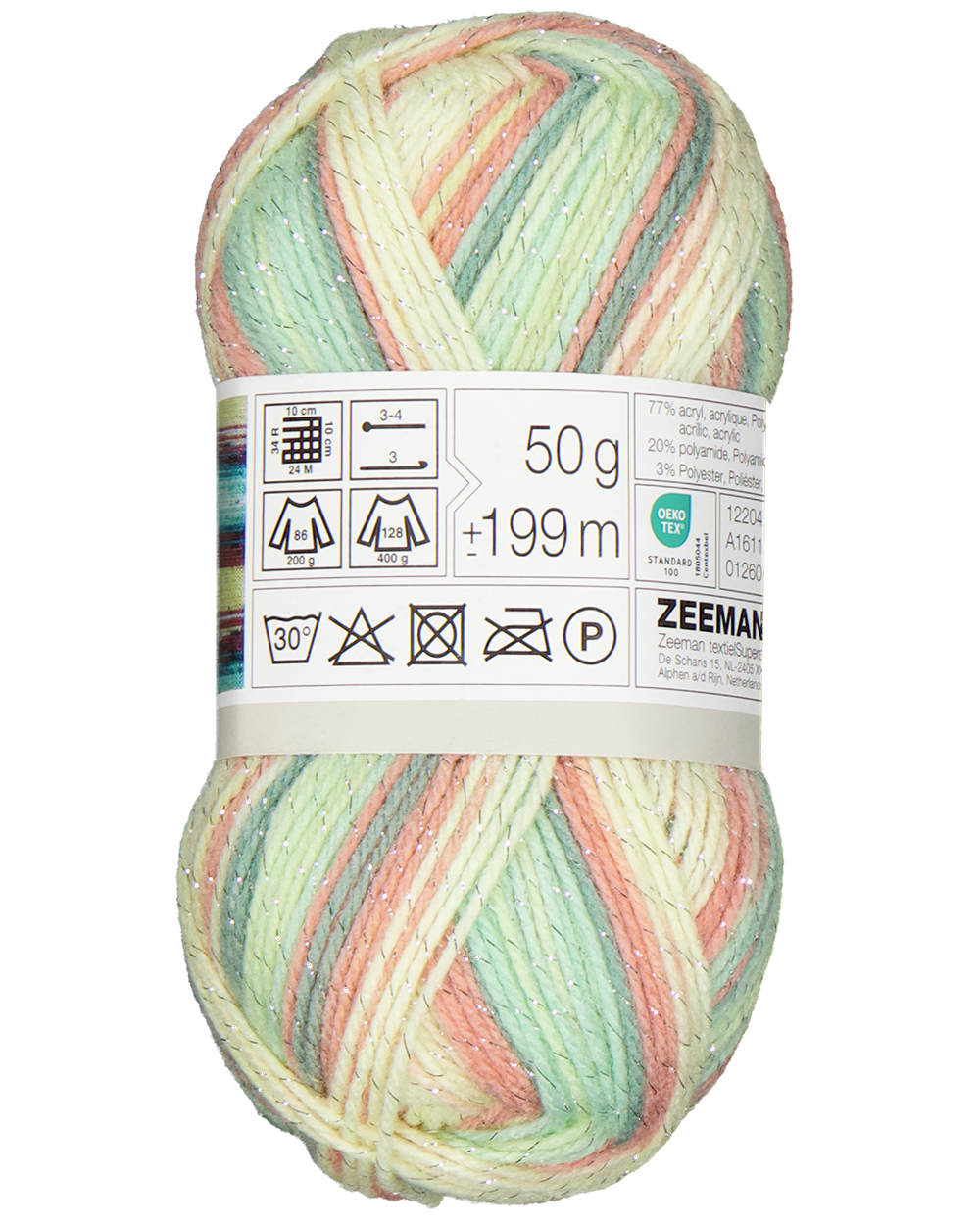 Supersoft batik shine Fil à tricoter - Vert | Zeeman