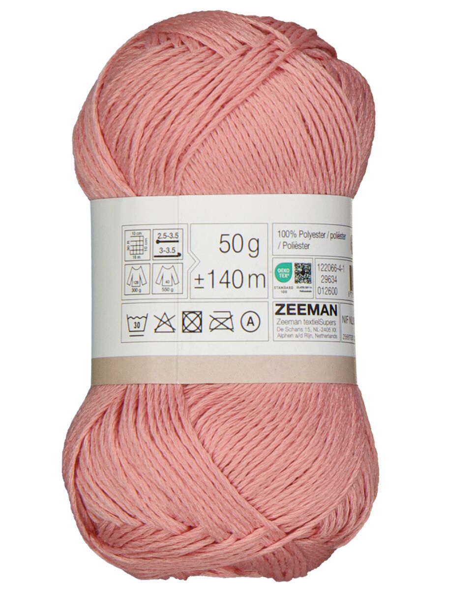 Amy Fil à crocheter - Rose | Zeeman