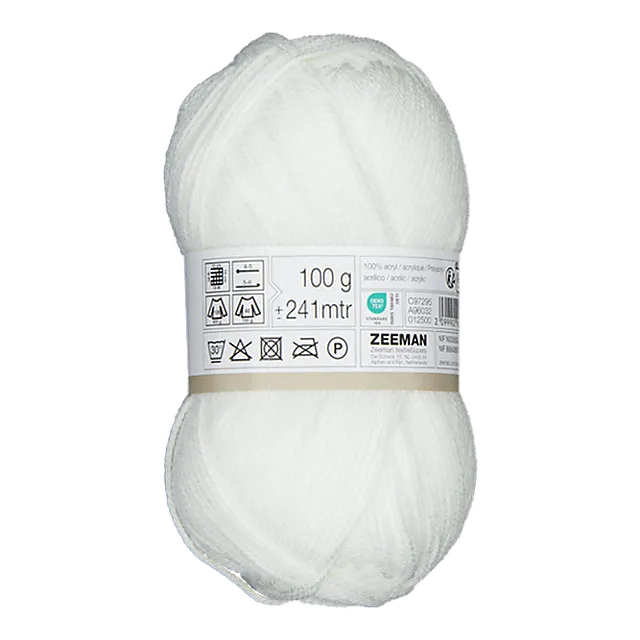 Royal Fil à tricoter - Blanc | Zeeman